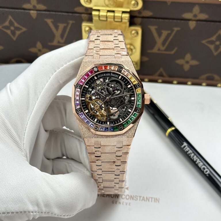 Đồng Hồ Audemars Piguet Royal Oak Frosted Gold Double Balance Wheel ...